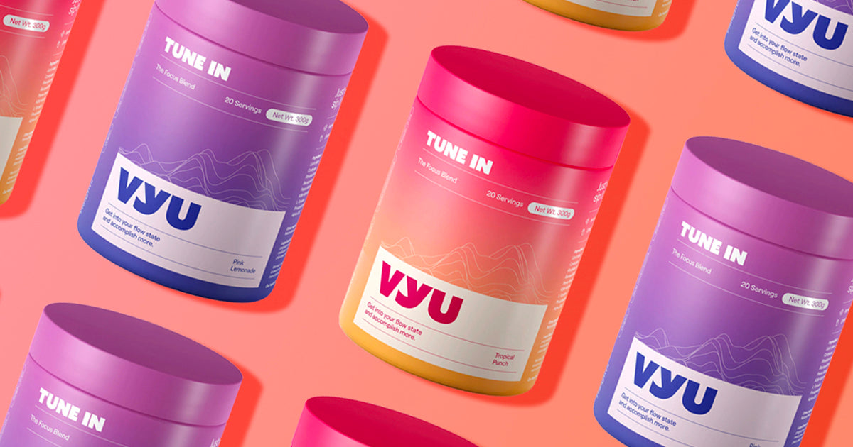 TUNE IN | Mental Performance Drink For Instant Focus | VYU – DrinkVyu