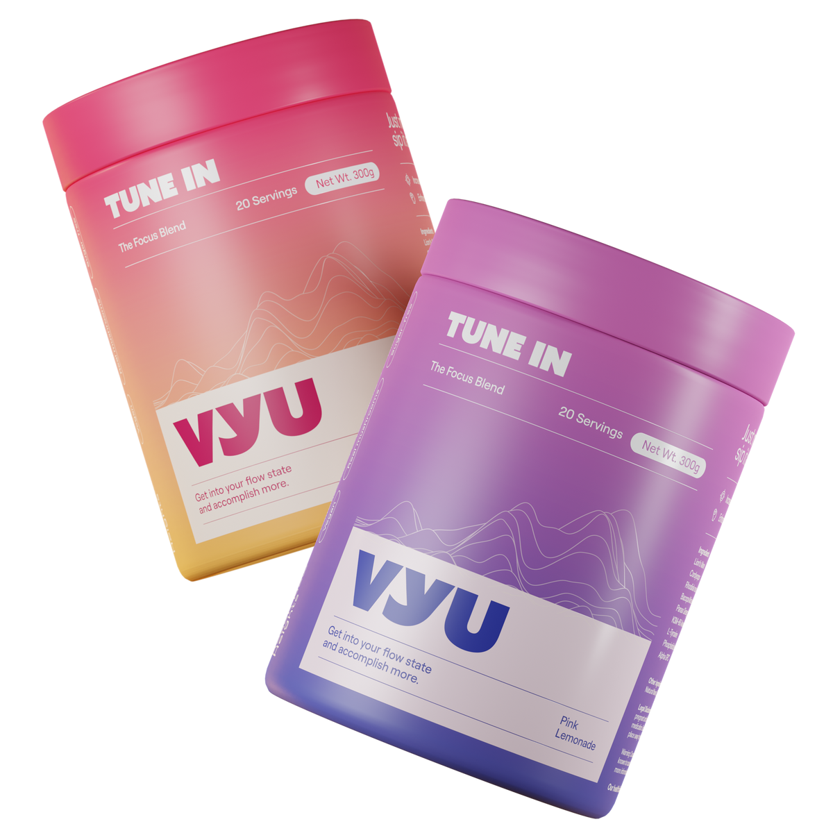TUNE IN | Mental Performance Drink For Instant Focus | VYU – DrinkVyu